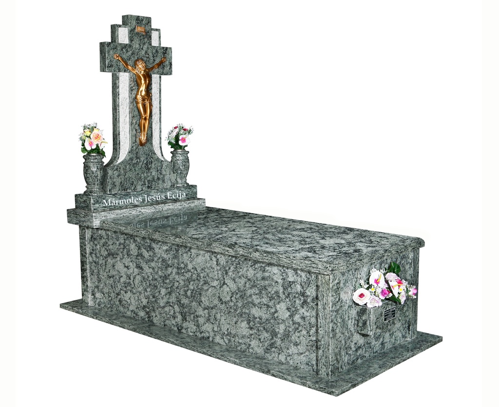 Lápida nº41B con cruz – Diseño clásico personalizado | Grupo Écija